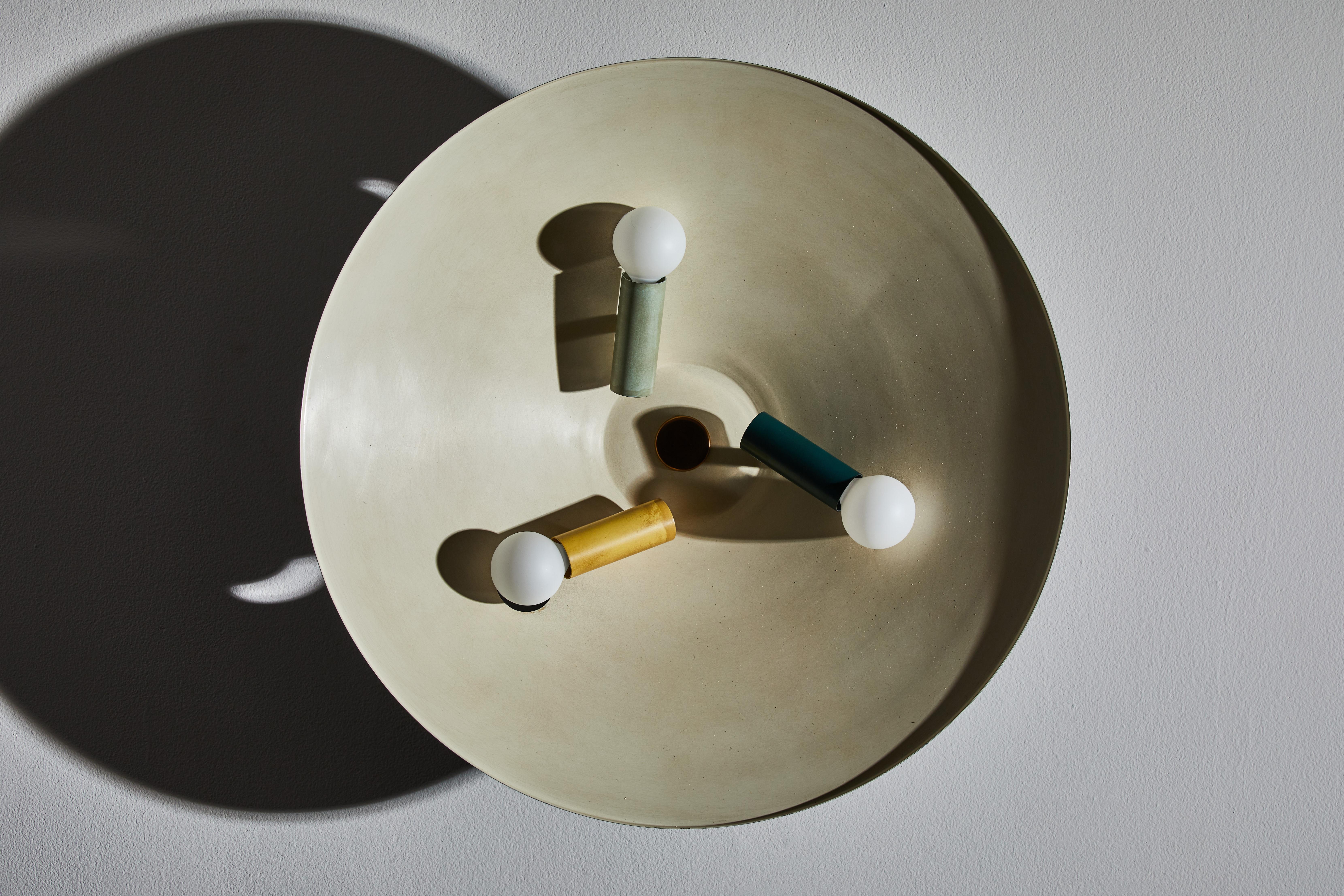 Rare Flush Mount Ceiling Light by Stilnovo at 1stDibs