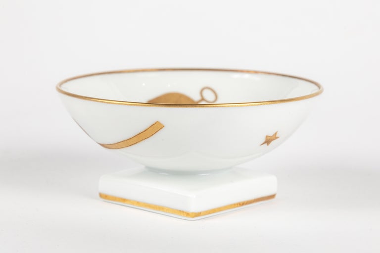 Two Small Footed Bowls Trionfo Italiano Pattern Gio Ponti for Richard ...