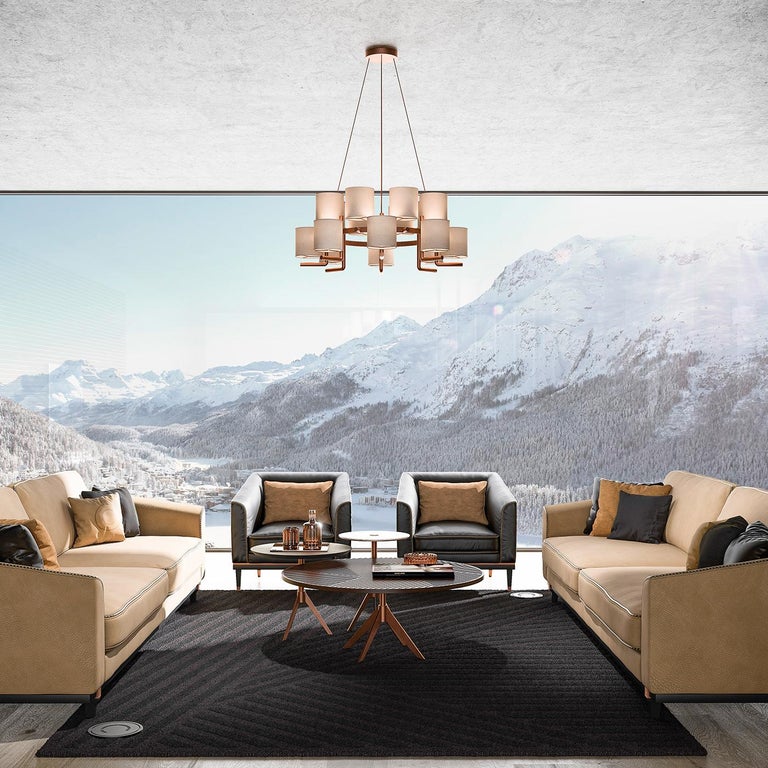 Two-Tier Chandelier For Sale at 1stDibs