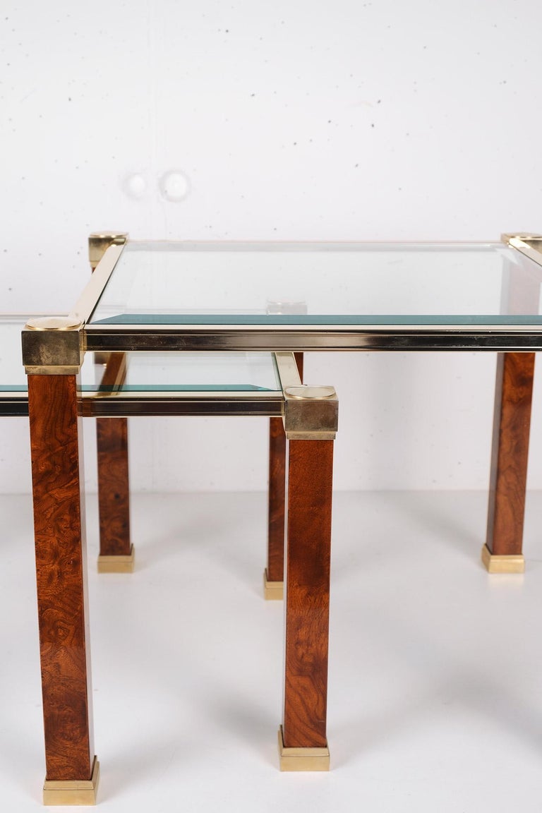 Two-Tier Tables by Pierre Vandel, Paris, 1970's For Sale at 1stDibs