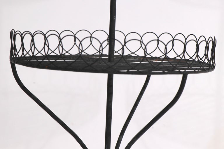 Two Tier Wire Plant Stand in the French Style at 1stDibs