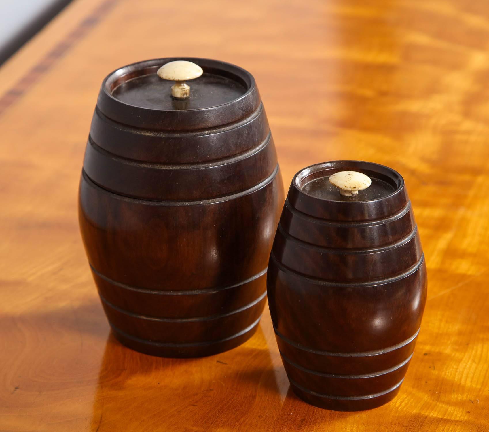 Two Tobacco Boxes For Sale at 1stDibs | tobacco barrel