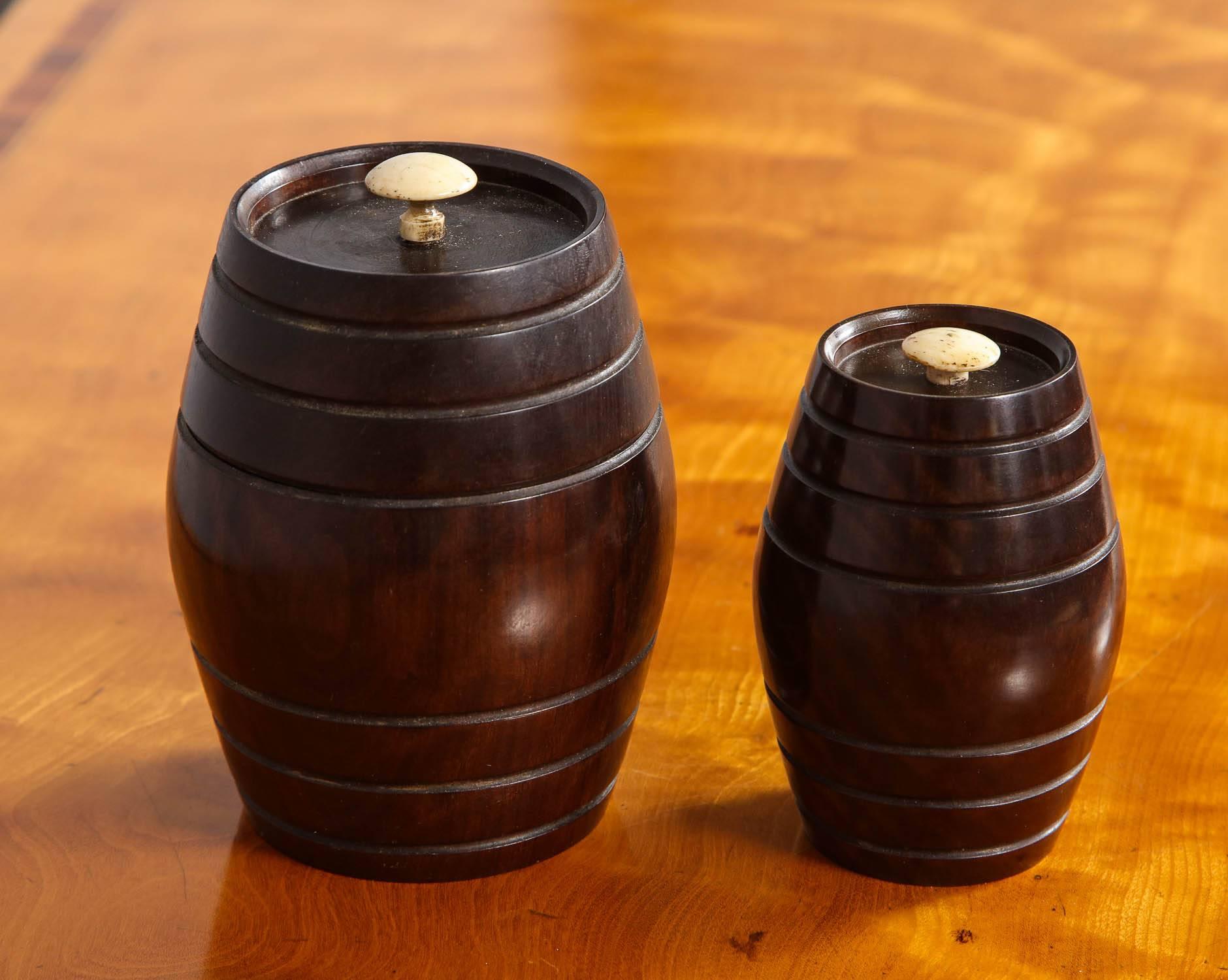 Two Tobacco Boxes For Sale at 1stDibs | tobacco barrel