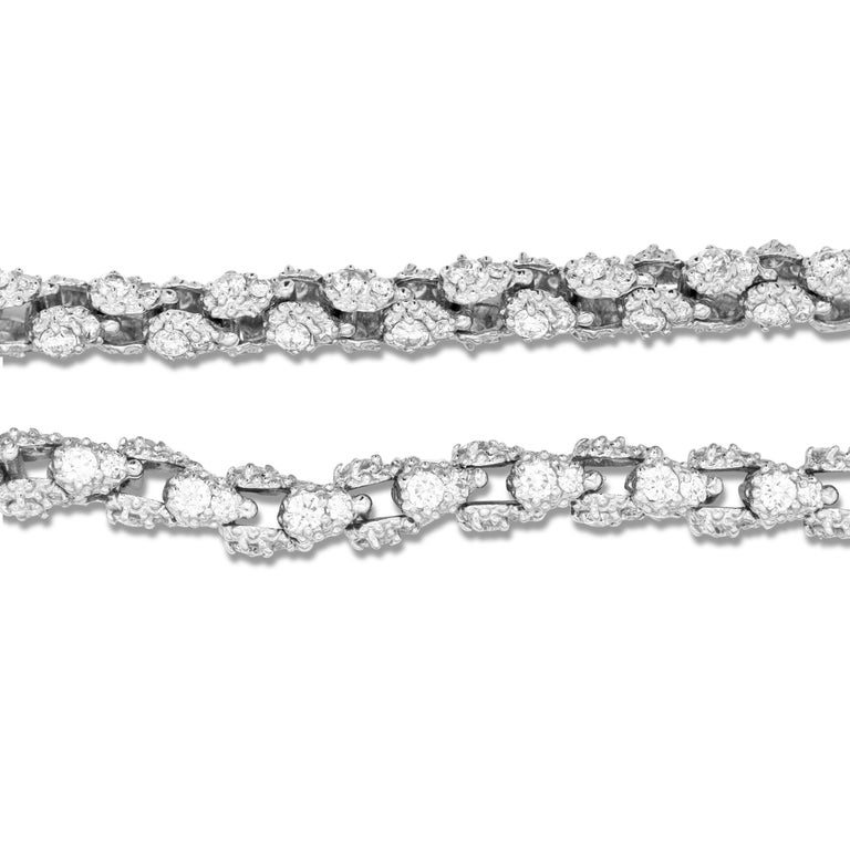 Two-Tone Gold and Diamond Dragon Pendant with Diamond Chain Necklace ...