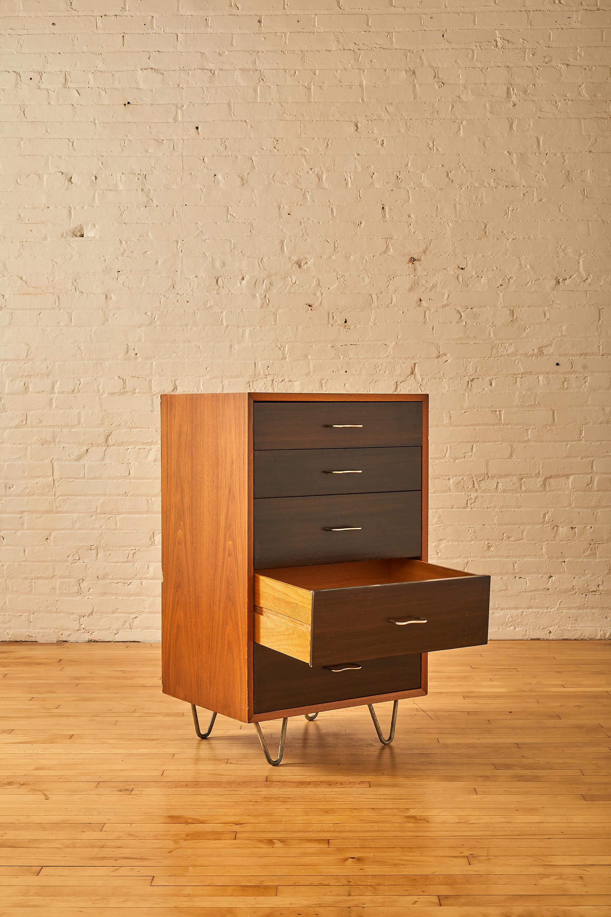 Two Toned Chest of Drawers Attributed to George Nelson for Herman ...