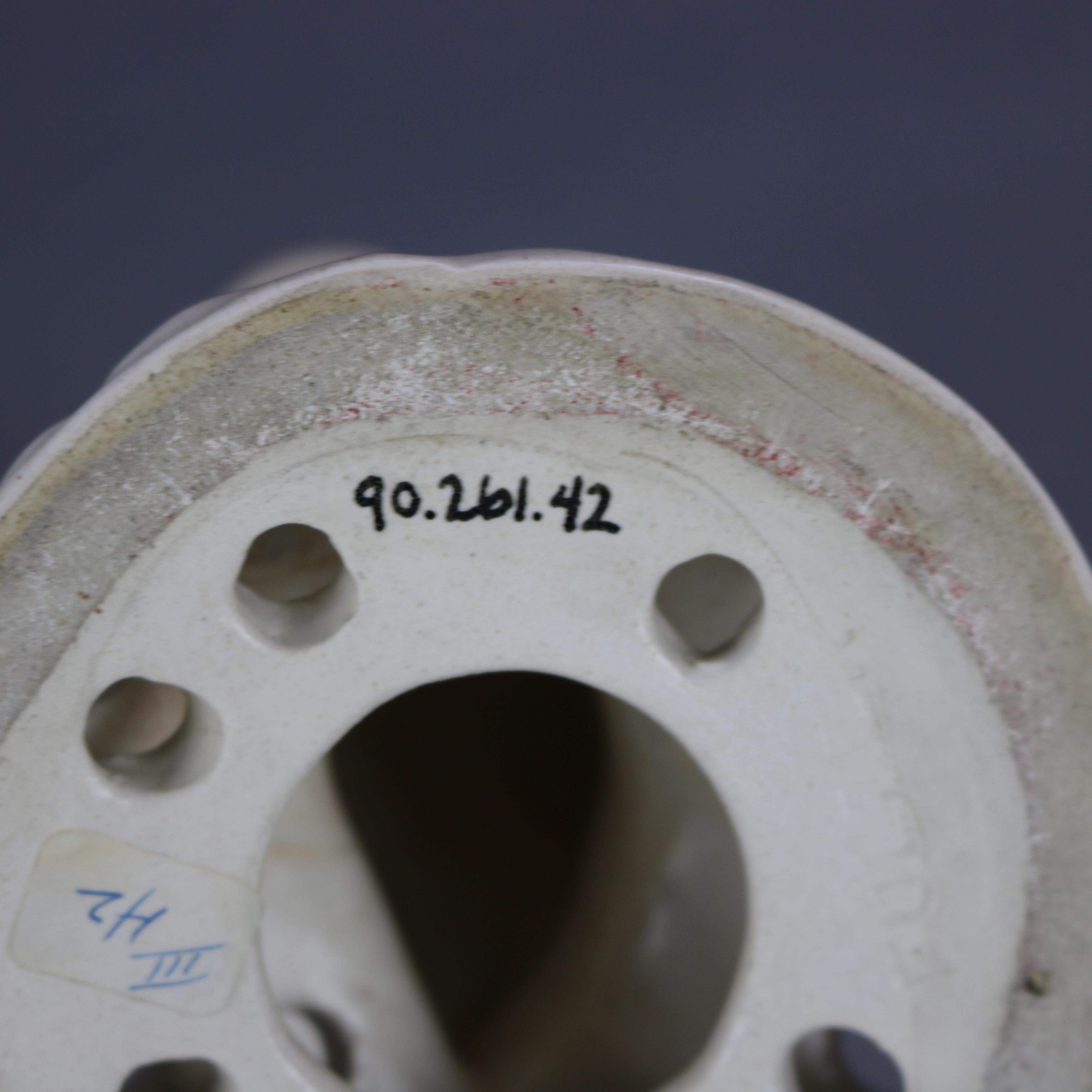 Two Vintage Fulper Art Pottery Figural Flower Frogs, circa 1940 at ...