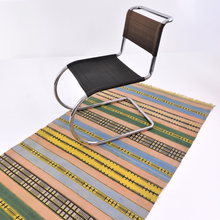 Two Wall or Floor Cotton Rugs, Bauhaus Weaving Workshop, circa 1925 For ...