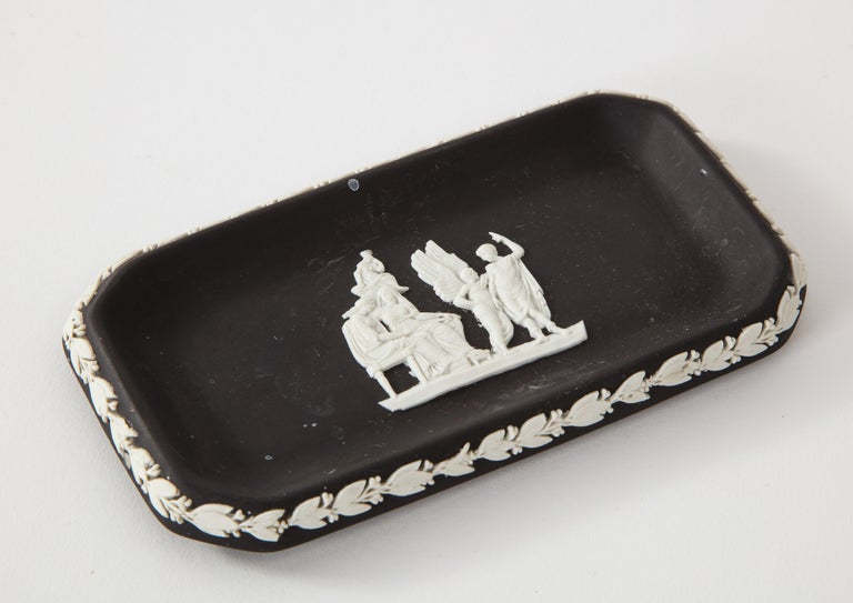 Two Wedgwood Black and White Jasperware Dishes at 1stDibs | wedgwood ...