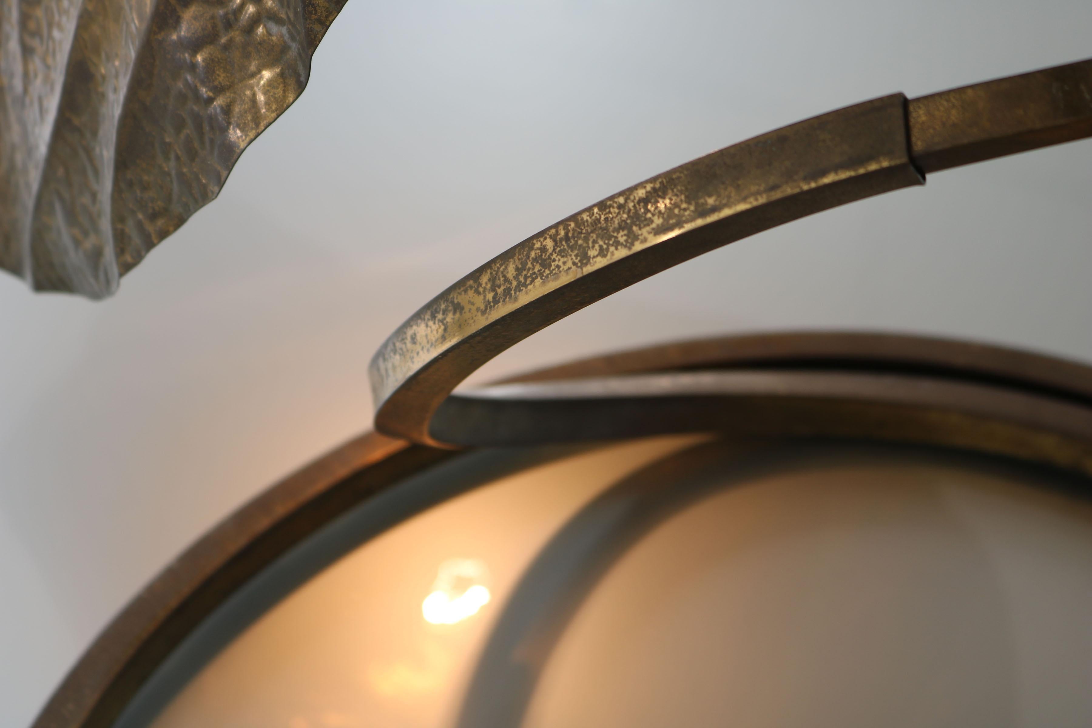 Two-Wing 'Rhubarb' Table Lamp by Tommaso Barbi for Carlo Giorgi at 1stDibs