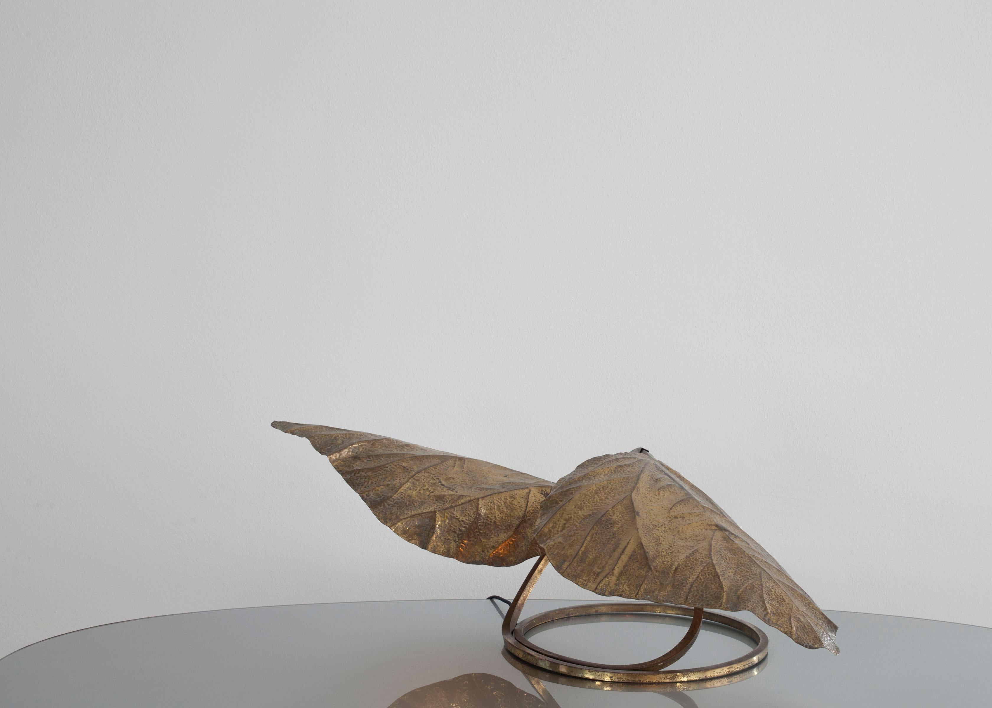 Two-Wing 'Rhubarb' Table Lamp by Tommaso Barbi for Carlo Giorgi at 1stDibs