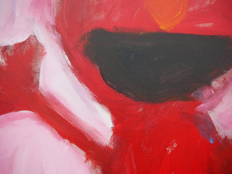 Tyler Casey - "Elmo" Contemporary Abstract Pop Art Figure Painting of ...