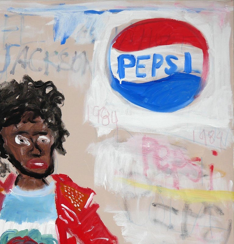 Tyler Casey - "Michael Jackson- Pepsi" Contemporary Abstract Pop Art ...