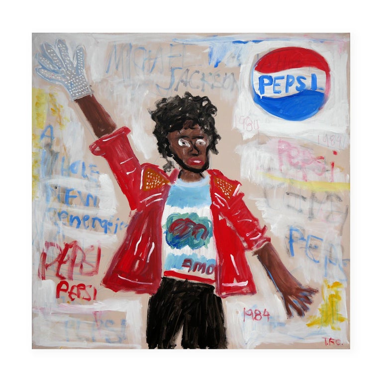 Tyler Casey - "Michael Jackson- Pepsi" Contemporary Abstract Pop Art ...