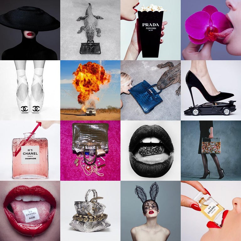 Tyler Shields - Indulgence (30" x 30") For Sale at 1stDibs