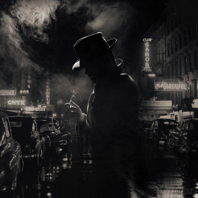 Tyler Shields - Mean Streets (45" x 45") For Sale at 1stDibs