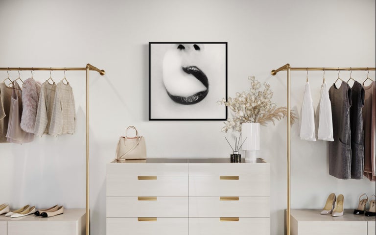 Tyler Shields - Sexy Lips with a "French Inhale" For Sale at 1stDibs