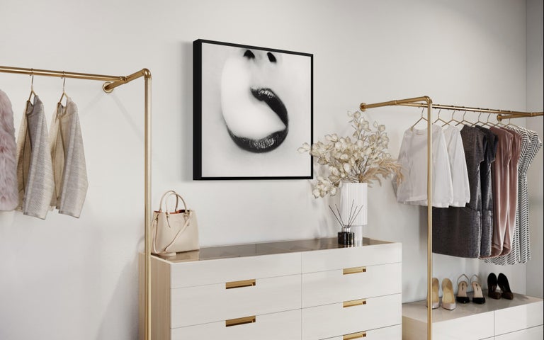 Tyler Shields - Sexy Lips with a "French Inhale" For Sale at 1stDibs