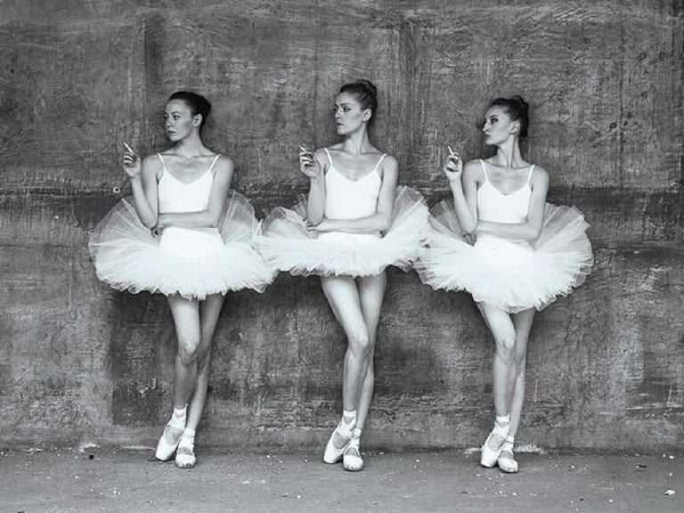 Tyler Shields - Smoking Swans (54" x 72") For Sale at 1stDibs