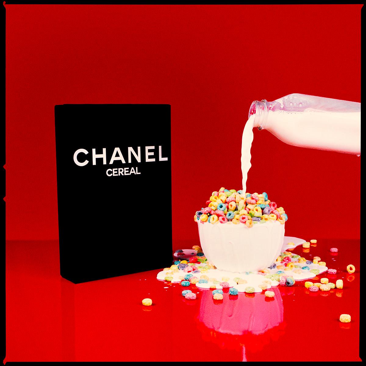 Tyler Shields - Tyler Shields - Chanel Cereal II (60" x 60") For Sale ...