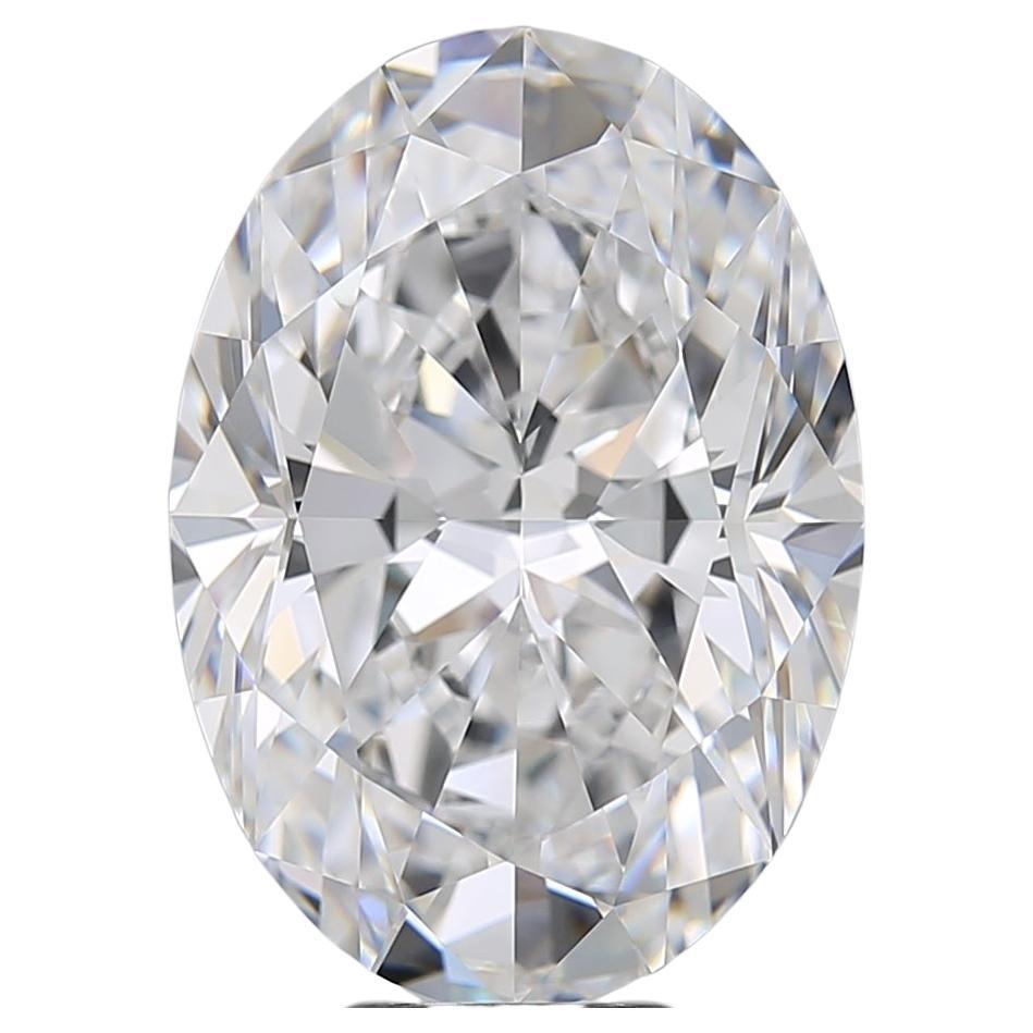TYPE 2A Flawless GIA Certfied 9.54 Carat D Color Oval Brilliant Cu ...