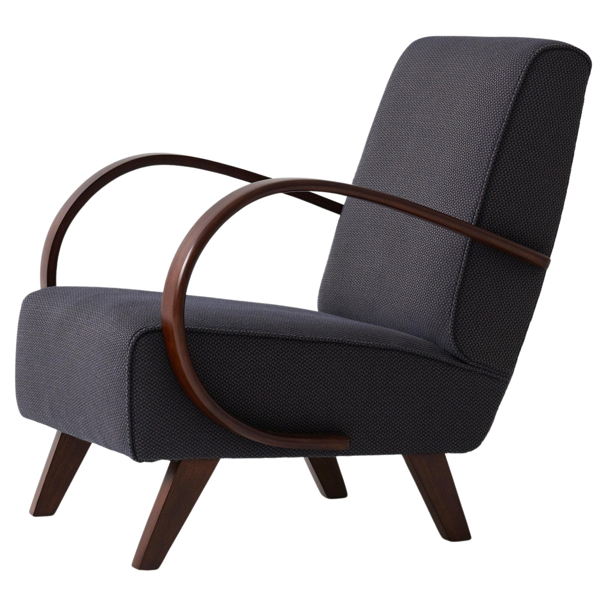 Type C Armchair by Jindřich Halabala, 1930's For Sale at 1stDibs