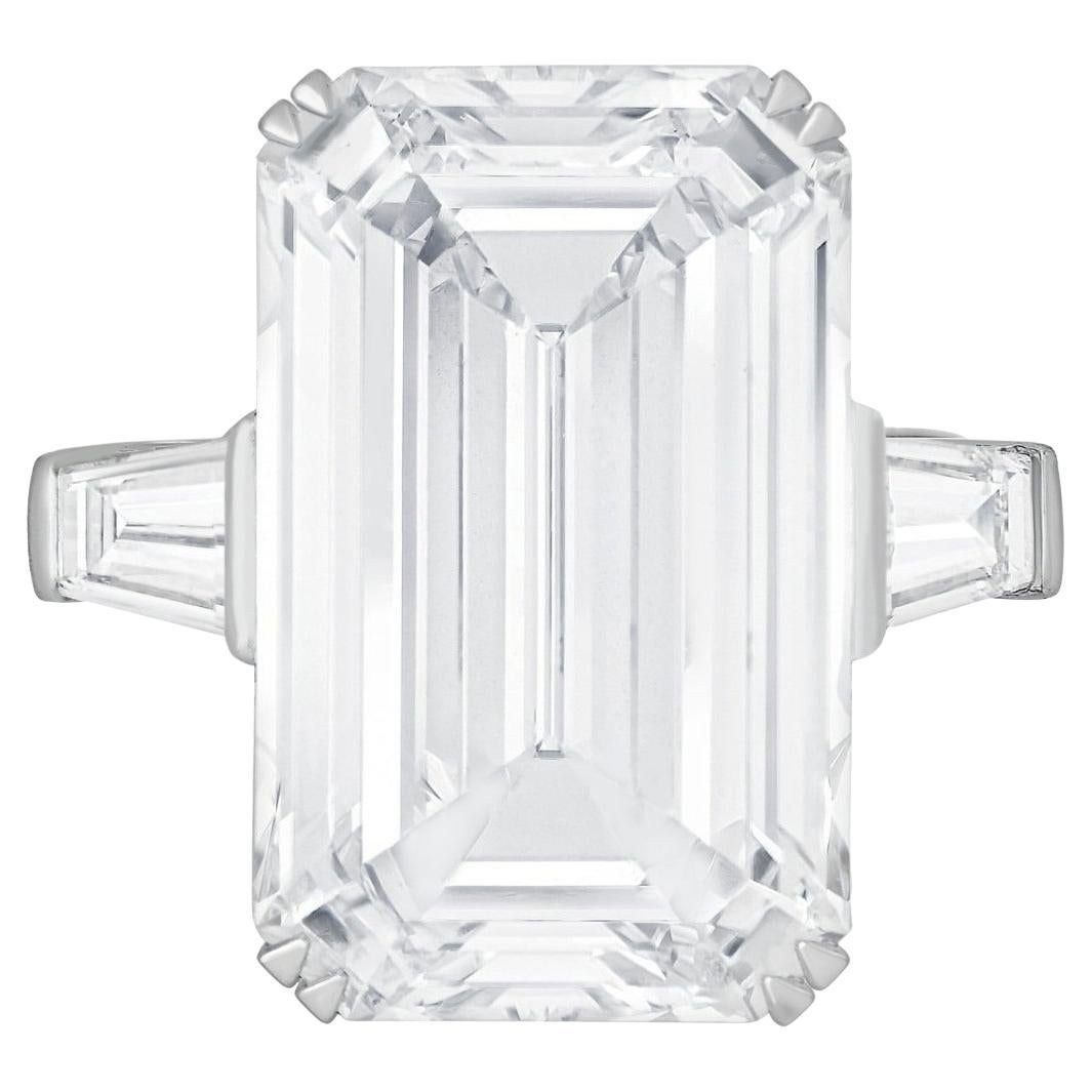 Type IIA Golconda D Color GIA Certifield 7 Carat Emerald Cut Diamond ...