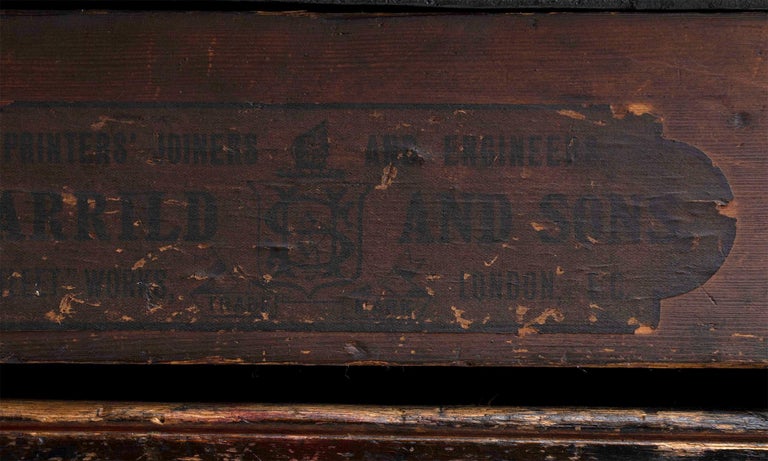 Typesetting Table, England, circa 1890 For Sale at 1stDibs