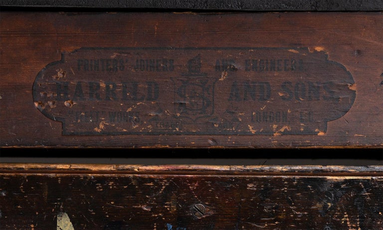 Typesetting Table, England, circa 1890 For Sale at 1stDibs