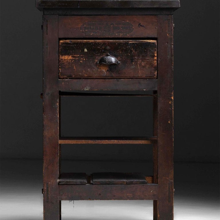 Typesetting Table, England, circa 1890 For Sale at 1stDibs