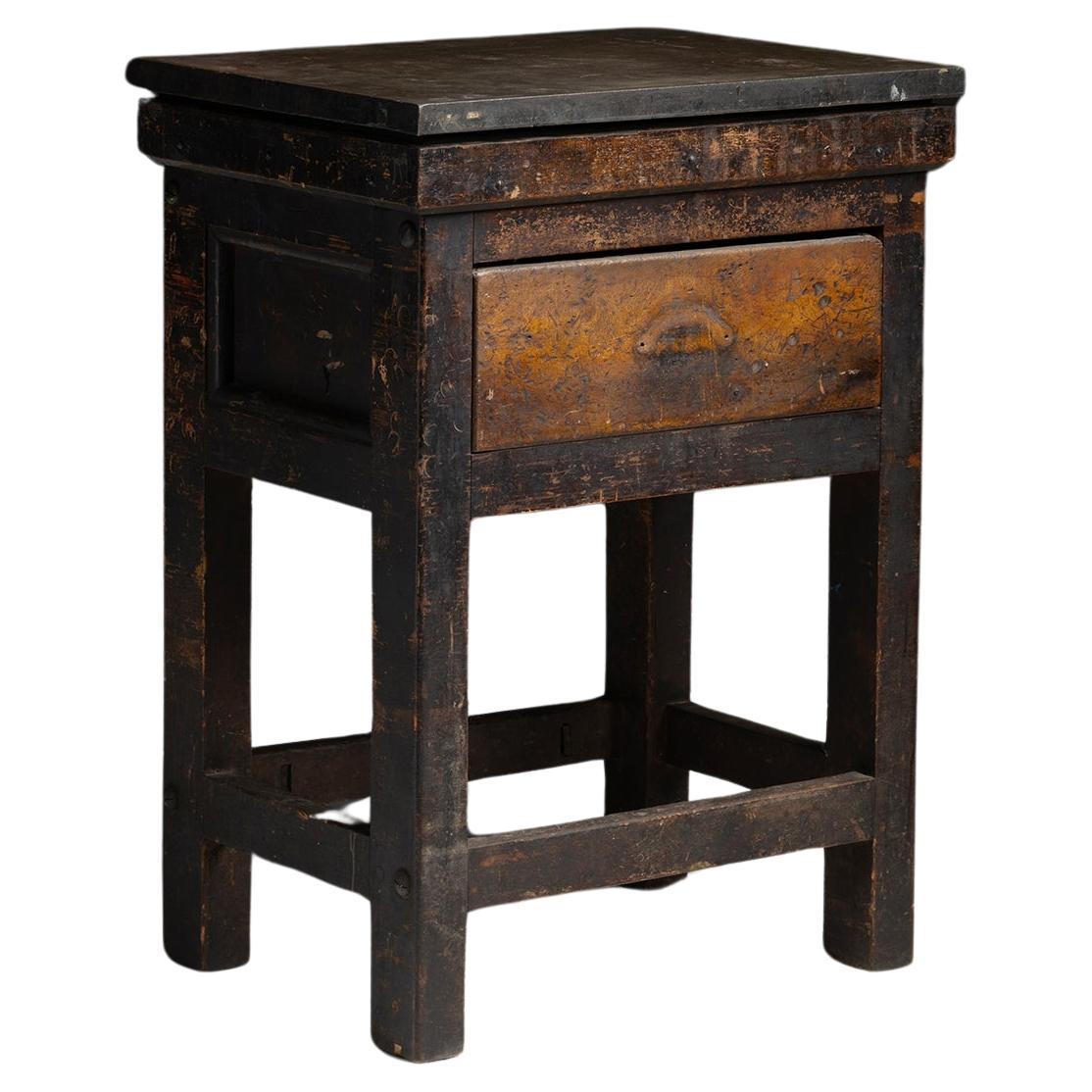 Primitive Clog Table, France circa 1900 For Sale at 1stDibs