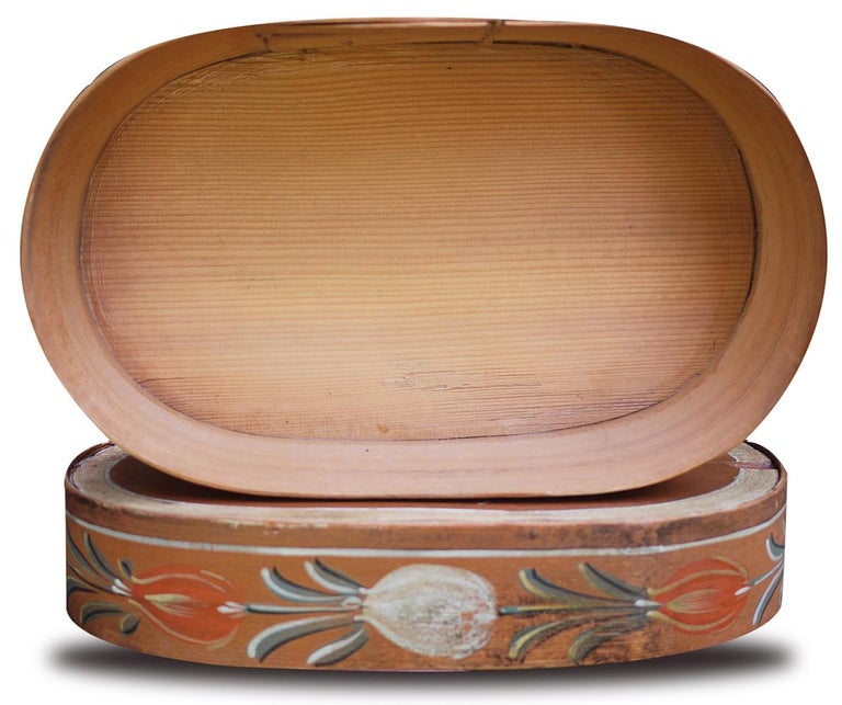 Tyrolean Painted Box at 1stDibs