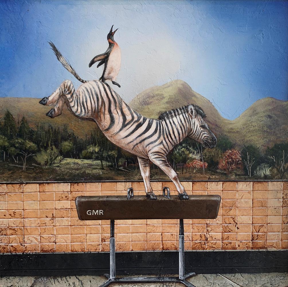 Famous Zebra Painting