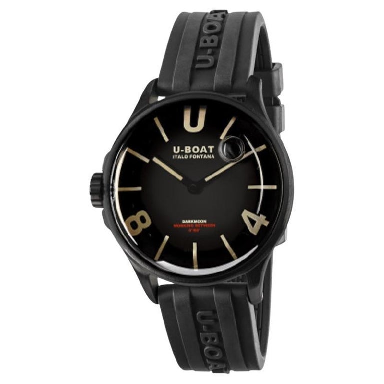 U-Boat Capsoil Darkmoon Quartz Black Dial Unisex Watch 9019 For Sale at ...