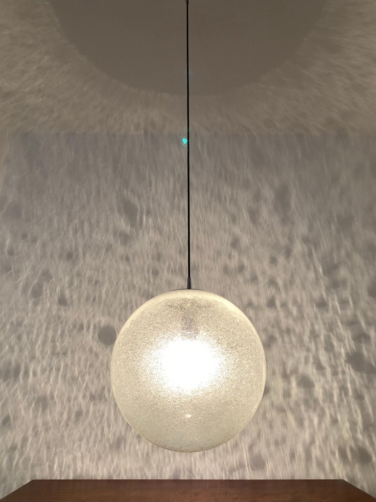 Ubble Glass Pendant Lamp by Peill and Putzler For Sale at 1stDibs