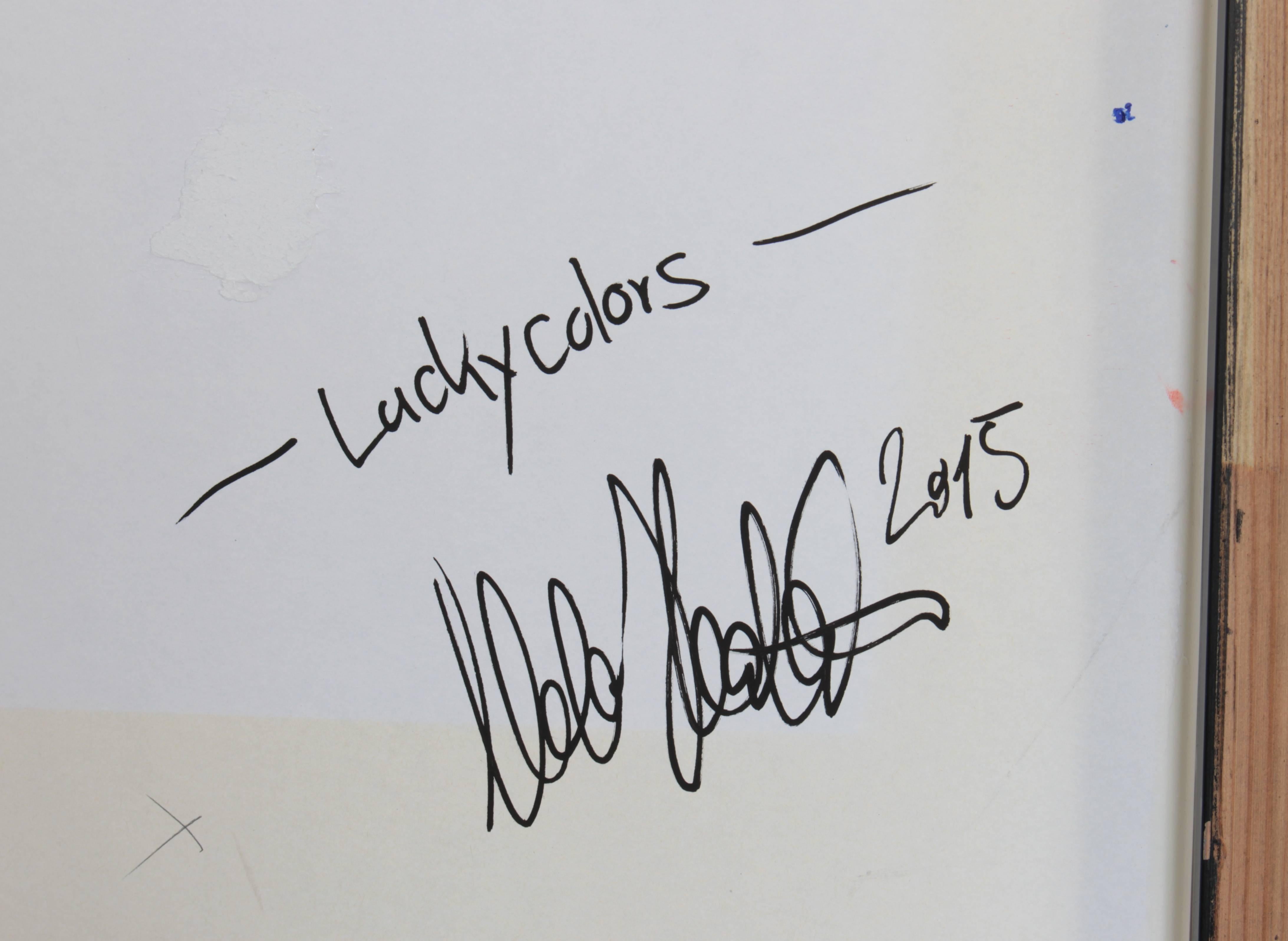 Udo Haderlein - "Lucky Colors" Acrylic Paint on Board by Udo Haderlein ...