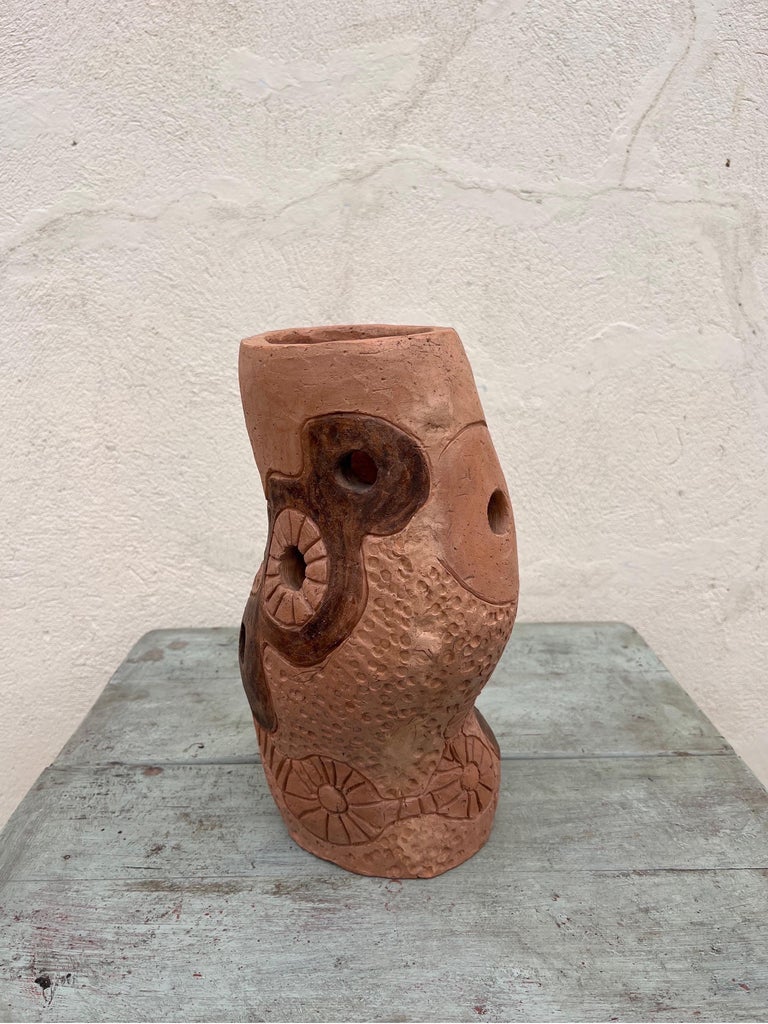 Ueda Satoko Clay Sculpture, Brazil, 1991 For Sale at 1stDibs