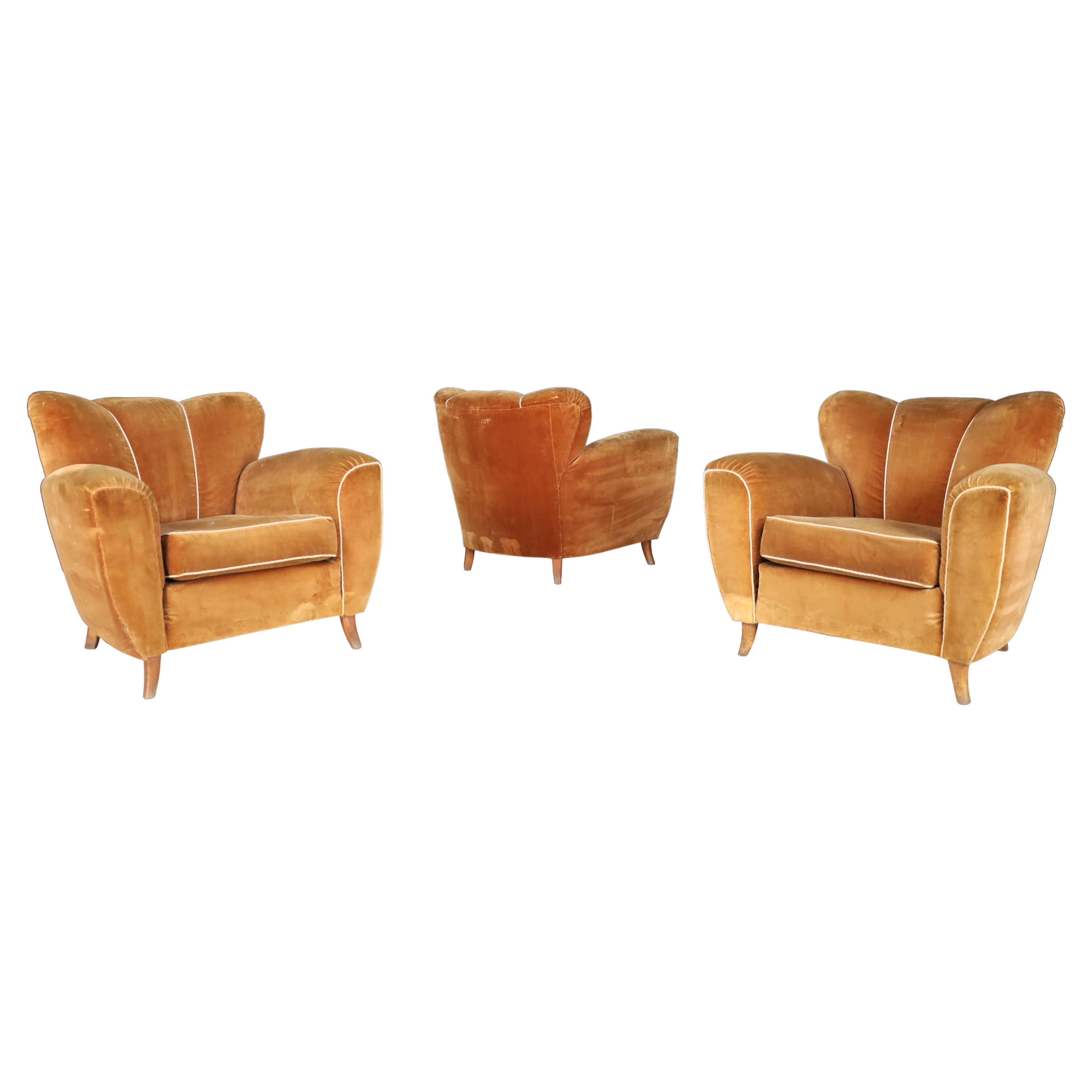 Original Streamline 1930's "Rock-A-Fella" Chair in Leather For Sale at ...