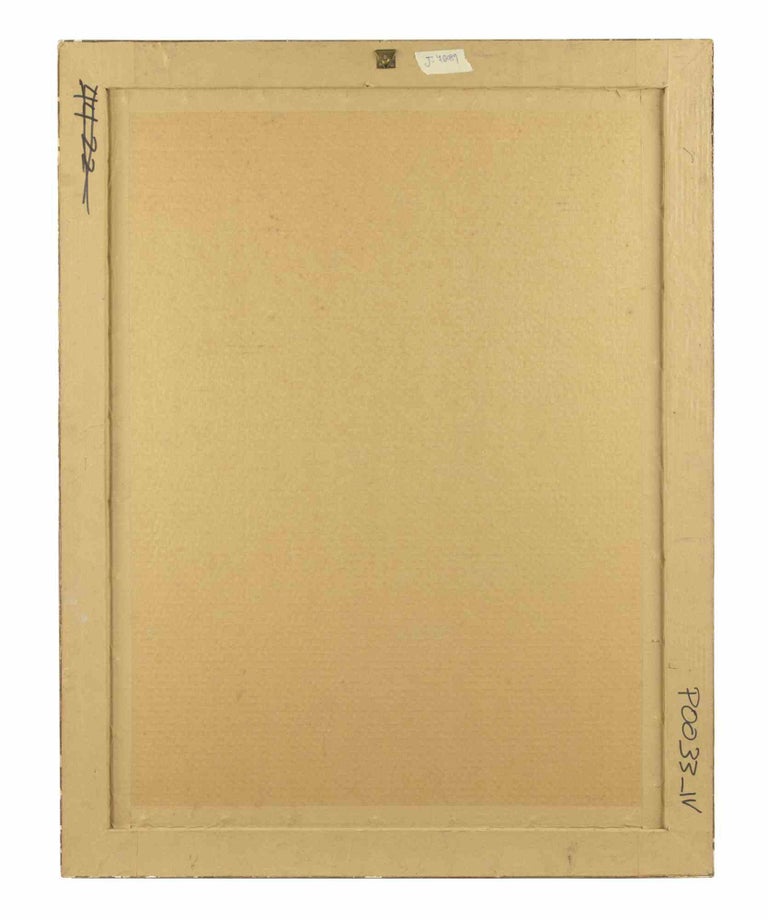 Ugo Rambaldi - Abstract - Oil Painting by Ugo Rambaldi - Mid-20th ...