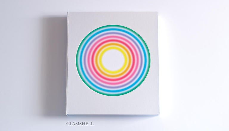 Ugo Rondinone - The Sun, 2022, Pop Turquoise Yellow Pink Circular print ...