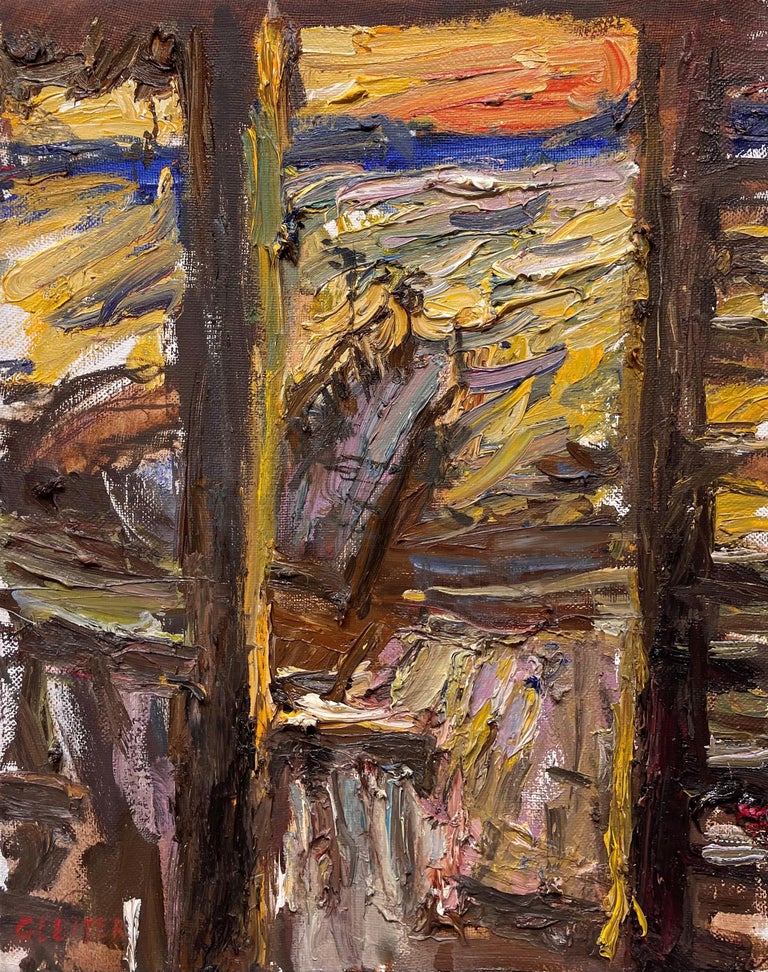 Ulrich Gleiter - "Midnight Sun on the Karelian Lakes" Oil Painting For ...