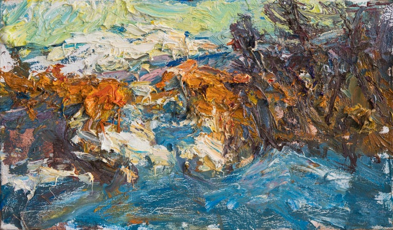 Ulrich Gleiter - "Winter Evening in Northern Sweden" Oil Painting For ...