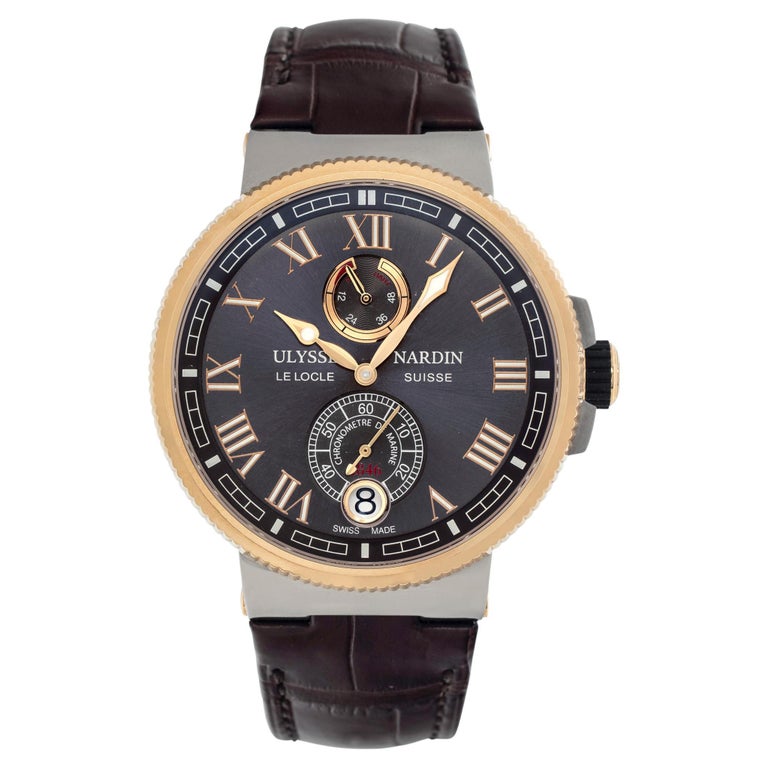 Ulysse Nardin Marine Chronometer 1185-126 For Sale at 1stDibs