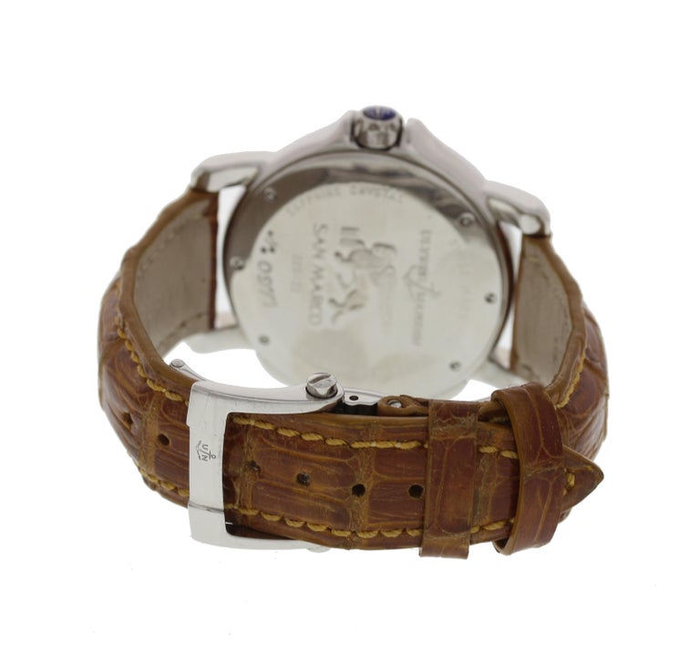 Ulysse Nardin San Marco GMT 223-22 Ladies Watch For Sale at 1stDibs