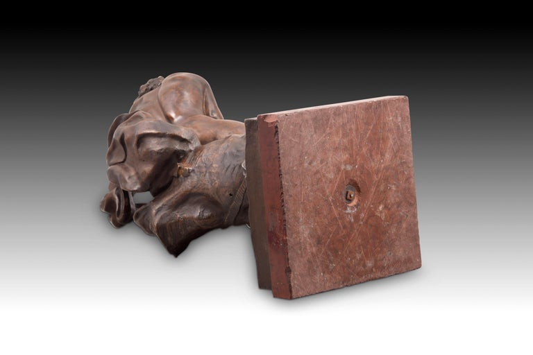 Ulysses Drawing His Bow, Bronze, Marble. France, 19th C.,After Jacques ...