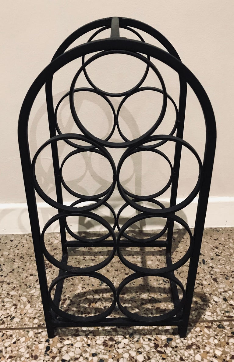 Umanoff 7-Bottle Wine Rack at 1stDibs