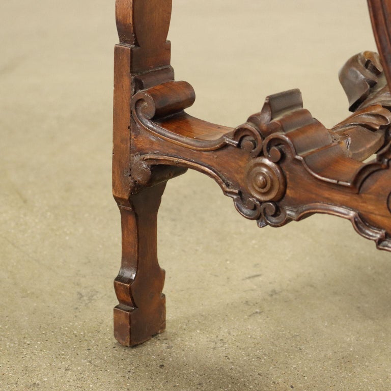 Umbertine Rifle Cabinet Walnut Italy 19th Century For Sale at 1stDibs