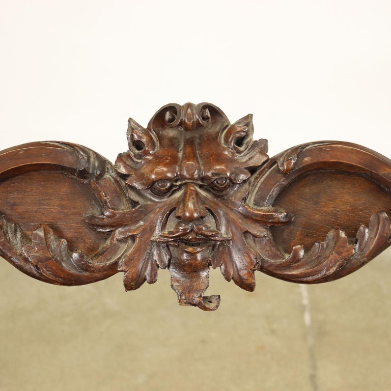 Umbertine Rifle Cabinet Walnut Italy 19th Century For Sale at 1stDibs