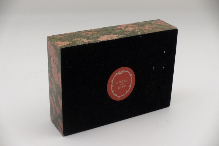 Unakite Jasper Box with Hinged Lid at 1stDibs