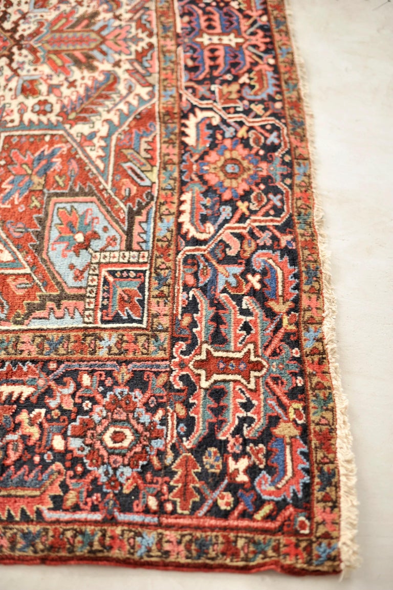 Unbelievable Palatial Oversized Antique Persian Heriz Rug, circa 1925 ...