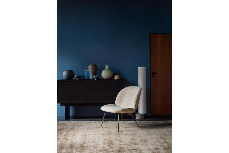 Unbound Floor Lamp, H120, Grey Marble, White For Sale at 1stDibs